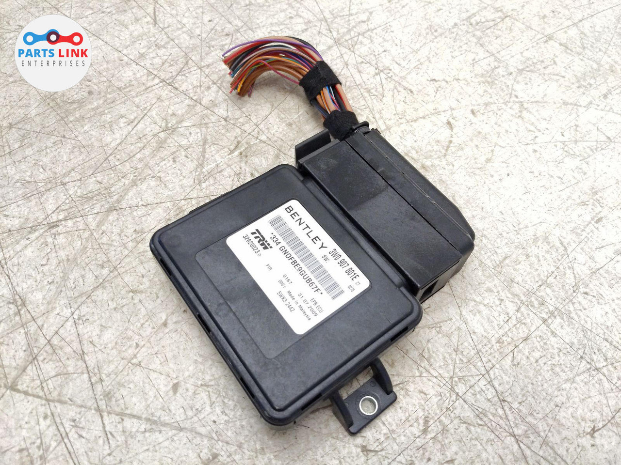 2006-19 BENTLEY CONTINENTAL FLYING SPUR PARKING BRAKE CONTROL MODULE GT ...