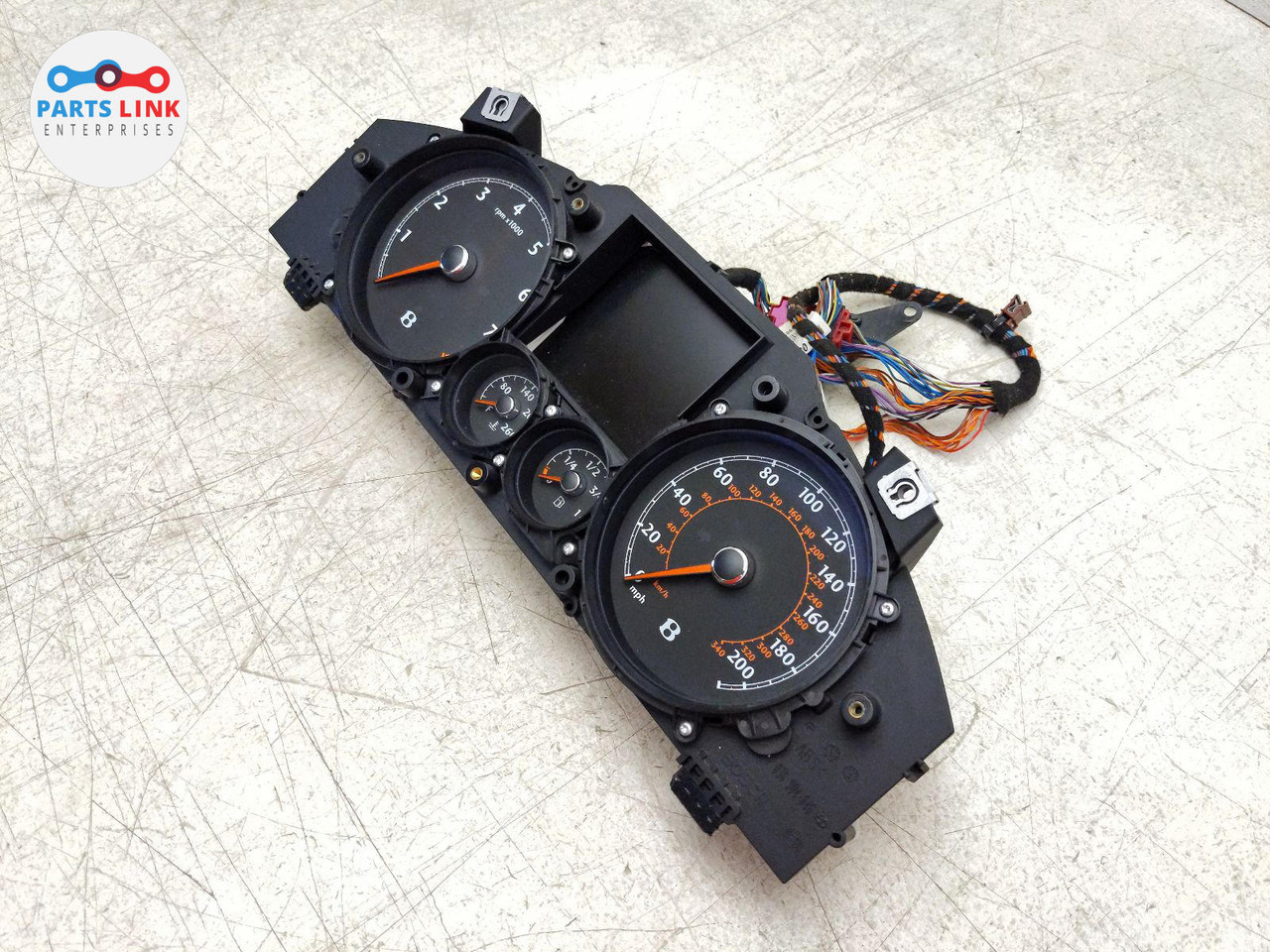 2006-12 BENTLEY CONTINENTAL FLYING SPUR SPEEDOMETER DASH CLUSTER MPH GT ...