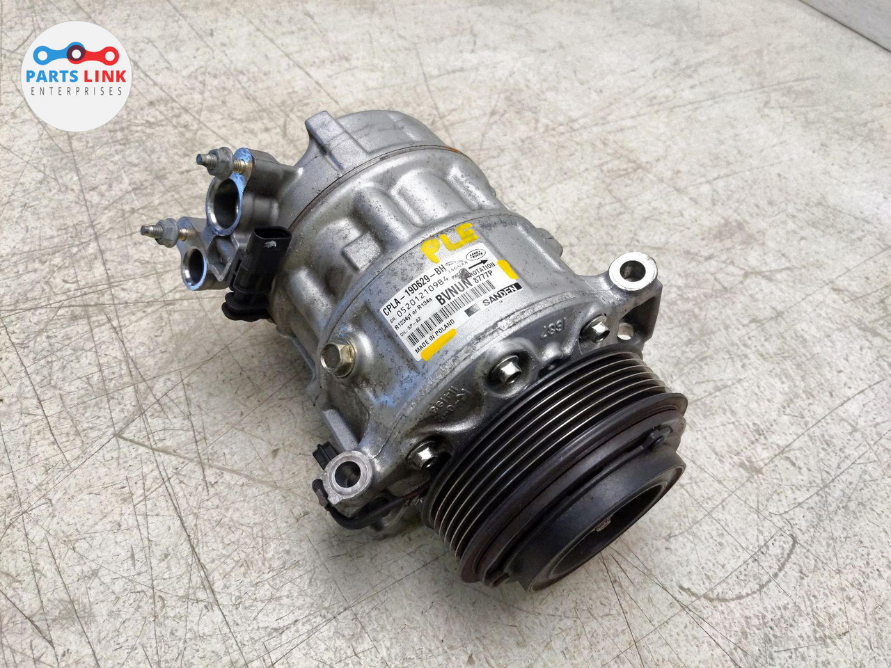 2018-20 RANGE ROVER VELAR A/C COMPRESSOR AC AIR PUMP ASSEMBLY GAS L560 ...
