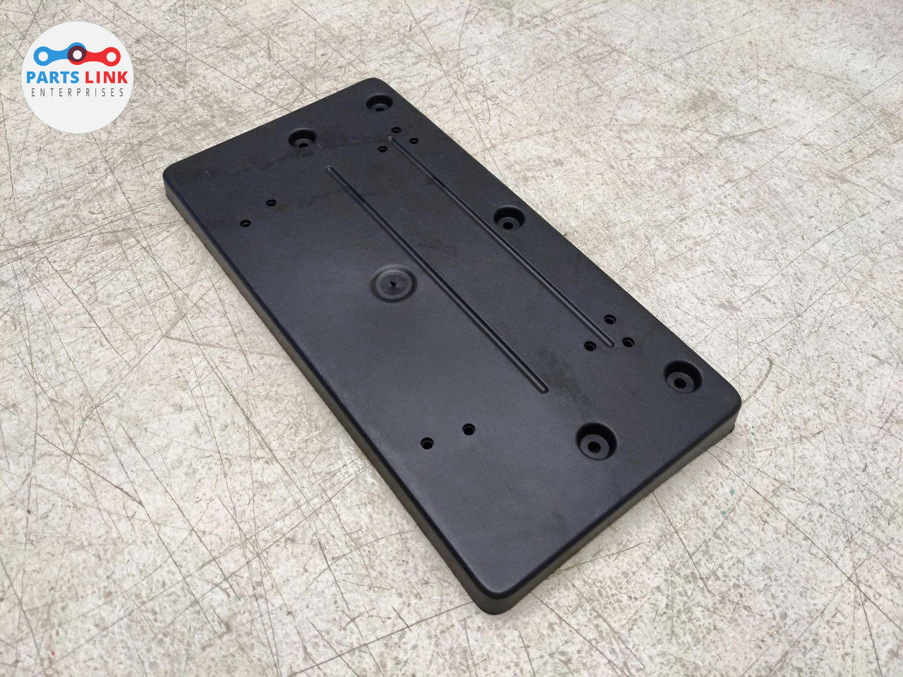 2018-22 RANGE ROVER VELAR FRONT BUMPER LICENSE PLATE BRACKET TRIM ...