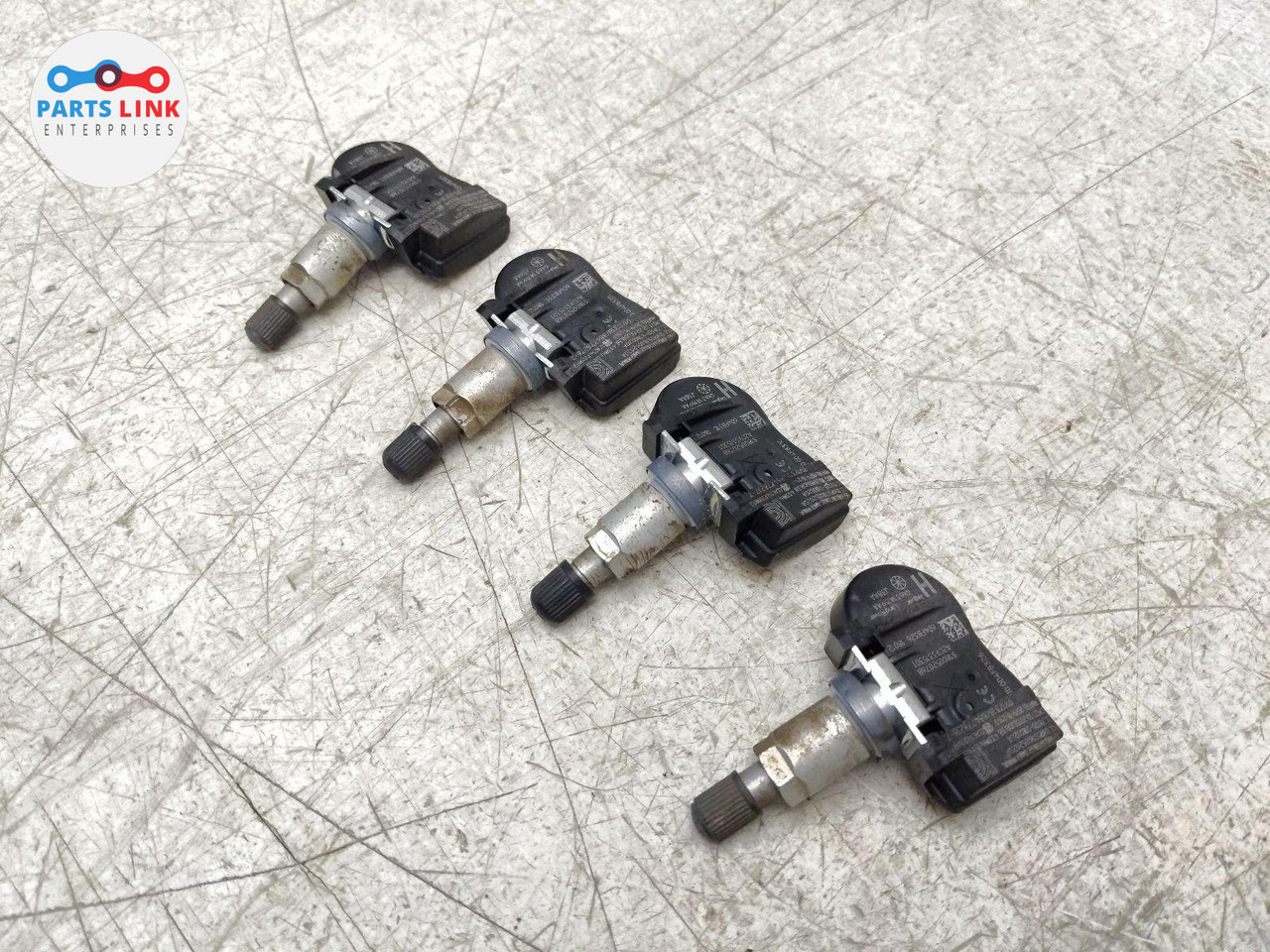 2018-21 RANGE ROVER VELAR TPMS TIRE PRESSURE SENSOR VALVE SET 433MHZ ...