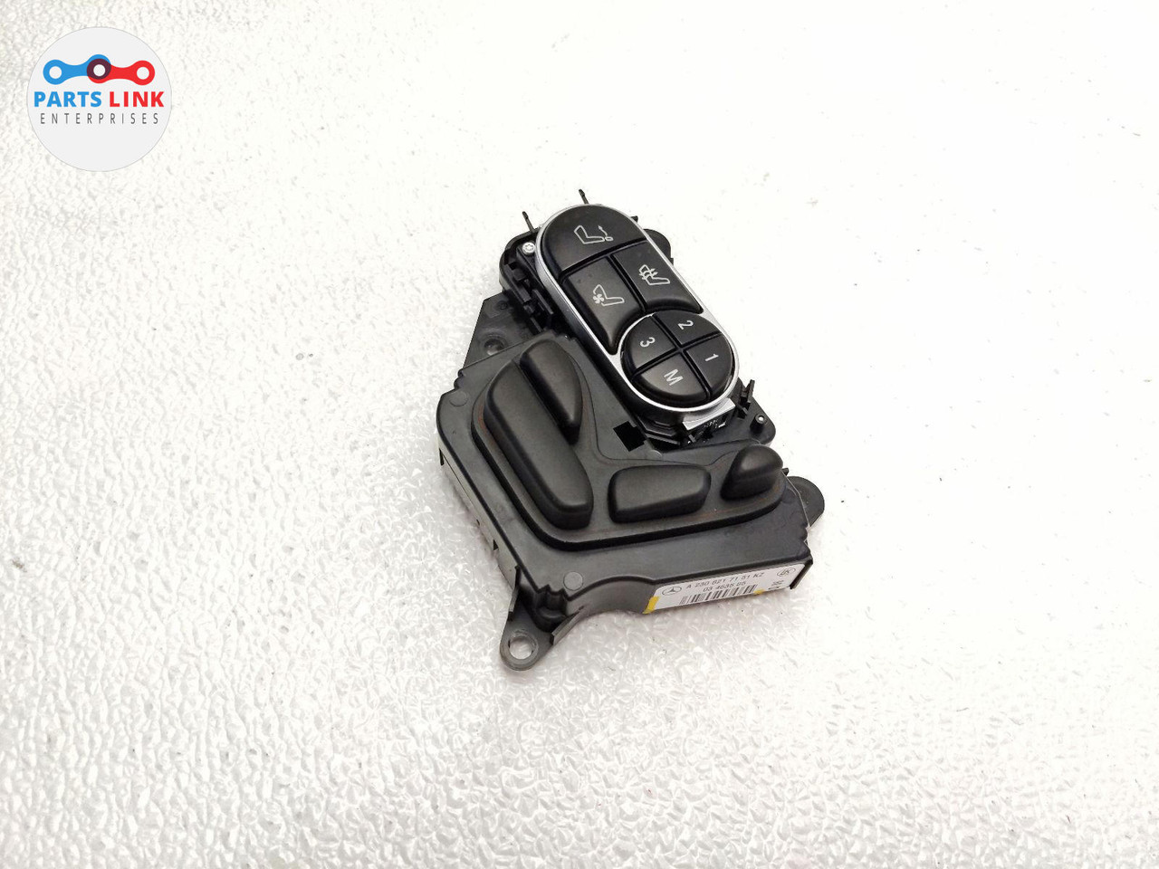 2011-12 MERCEDES SL63 AMG FRONT RIGHT SEAT SWITCH MEMORY VENT CONTROLS ...