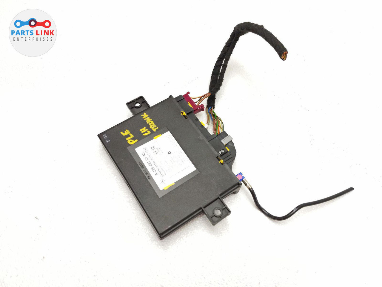 2011-12 MERCEDES SL63 AMG KEYLESS GO ENTRY CONTROL MODULE HARNESS UNIT ...