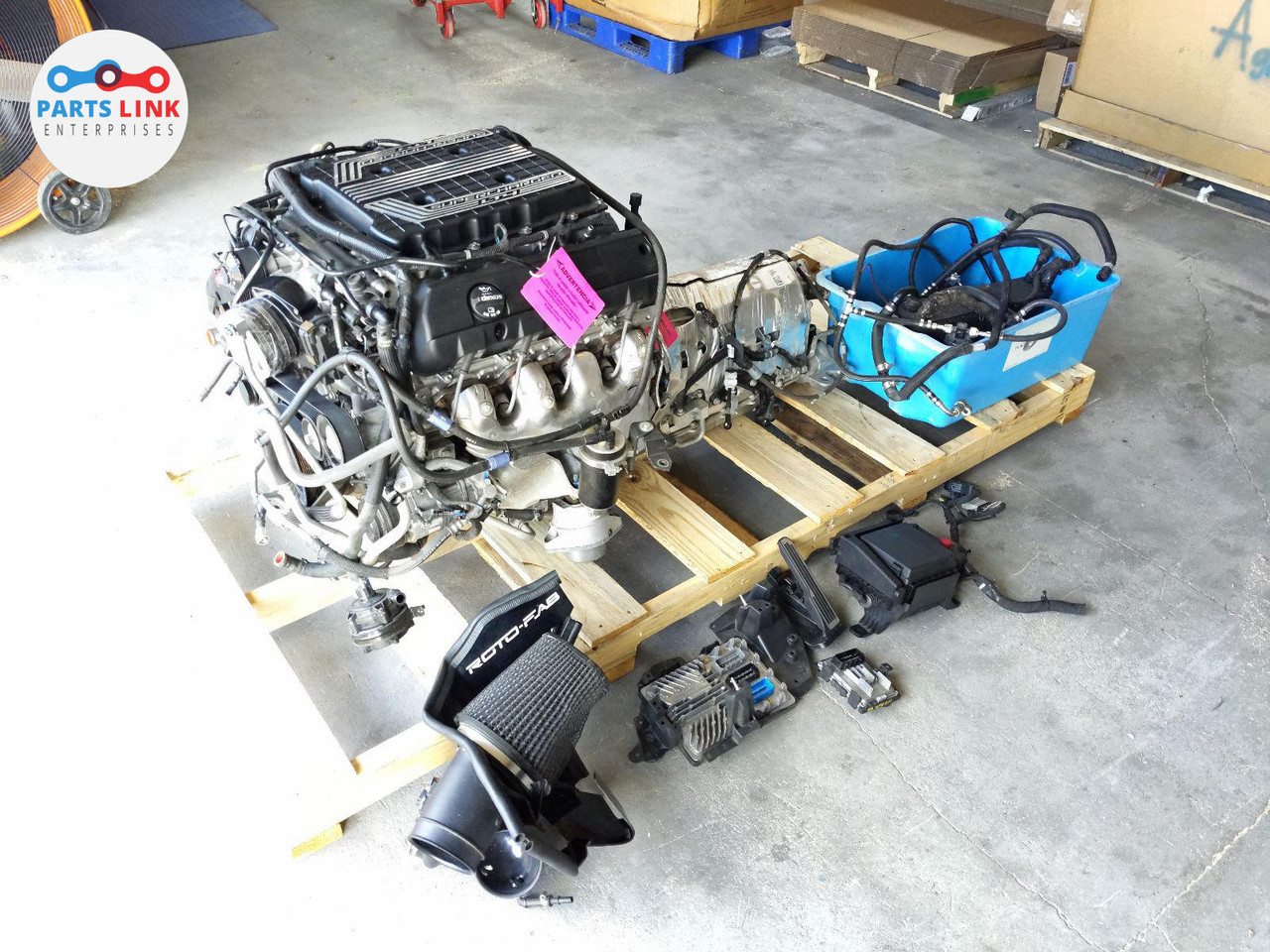 2017-21 CHEVY CAMARO ENGINE SUPERCHARGED MOTOR 6.2L LT4 CORVETTE SWAP ...