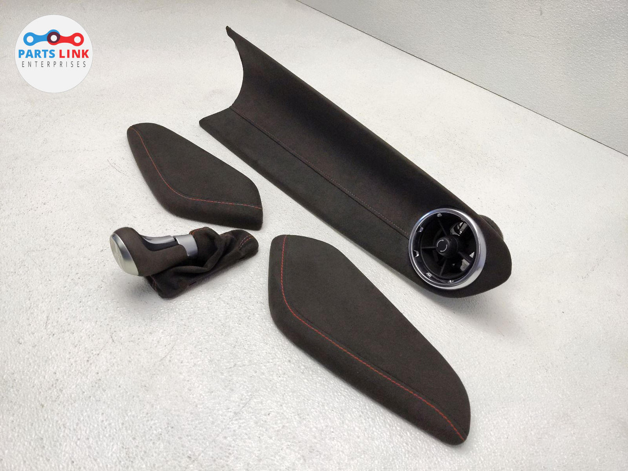 2018-23 CHEVY CAMARO DASH TRIM AC VENT GRILLE SHIFTER KNOB ALCANTARA ...