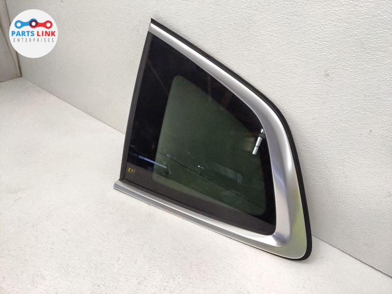 2018-23 BMW X3 REAR LEFT QUARTER GLASS VENT CORNER WINDOW MOLDING TRIM ...