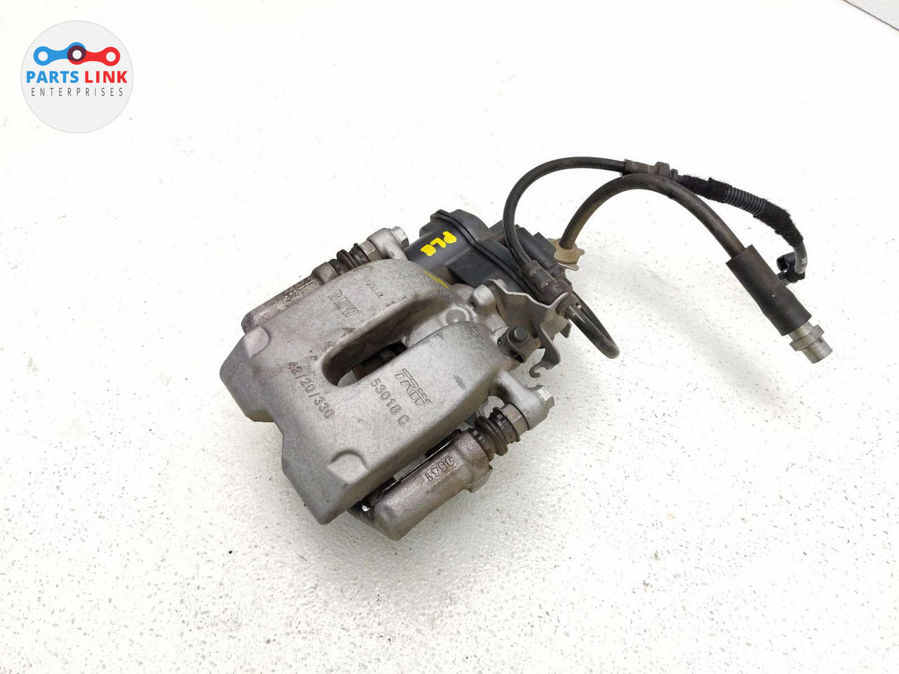 2018-23 BMW X3 REAR RIGHT DISC BRAKE CALIPER ACTUATOR BRACKET PADS HOSE ...