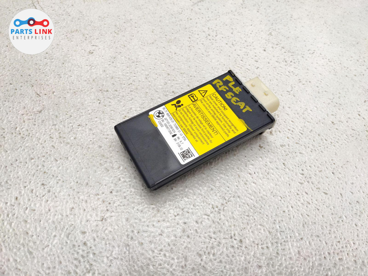 2018-23 BMW X3 FRONT RIGHT SEAT AIRBAG OCCUPANT SENSOR CONTROL MODULE ...