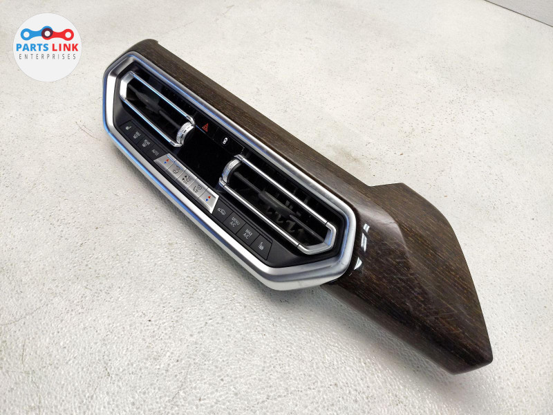 2022-23 BMW X3 DASH CLIMATE CONTROL SWITCH TRIM VENT GRILLE TRIM APPLIQUE G01 X4