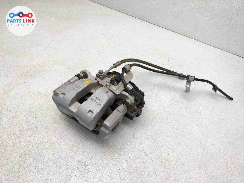 2020-23 TESLA MODEL Y 3 REAR RIGHT BRAKE CALIPER PADS BRACKET ACTUATOR ...