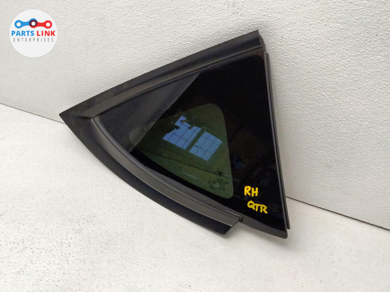 2020-23 TESLA MODEL Y REAR RIGHT QUARTER GLASS CORNER SMALL VENT WINDOW ...