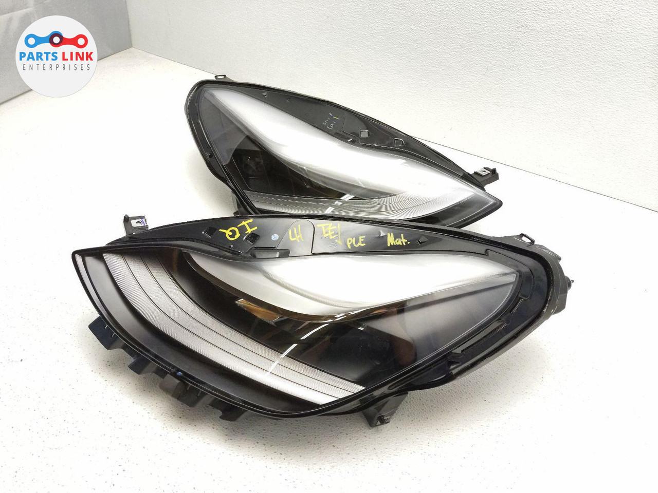 PERFECT 2021-23 Tesla Model 3 MATRIX Headlights PAIR LED 2ND GEN SET ...