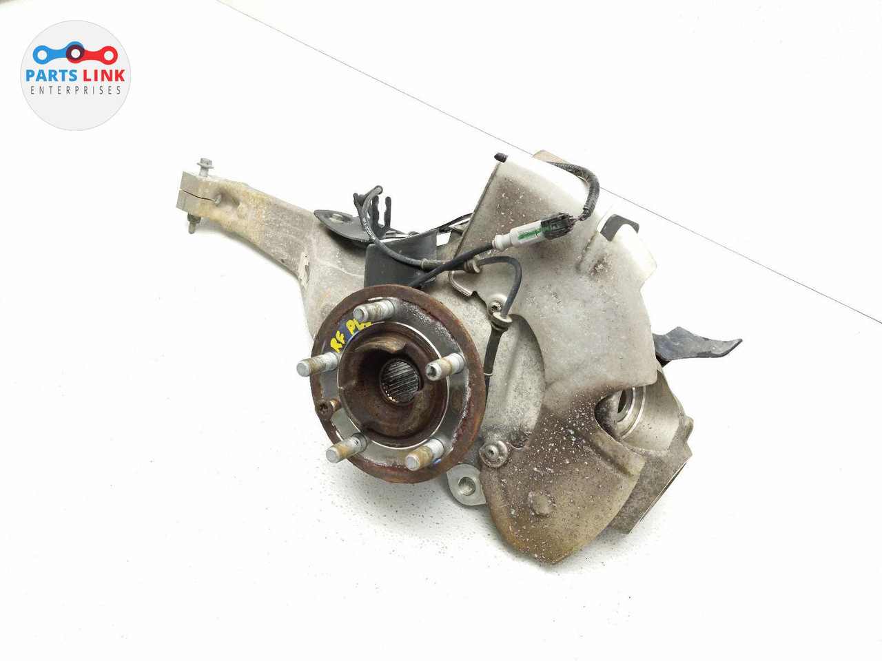 2017-20 LAND ROVER DISCOVERY FRONT RIGHT STEERING SPINDLE KNUCKLE WHEEL ...