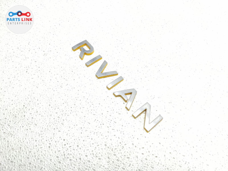 2022-24 RIVIAN R1S DOOR NAMEPLATE EMBLEM TRIM BADGE APPLIQUE LETTERS ...