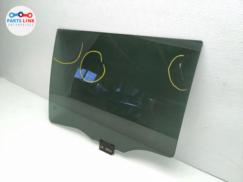 2022-24 RIVIAN R1S REAR LEFT DOOR GLASS OPEN WINDOW PANEL DRIVER SIDE ...