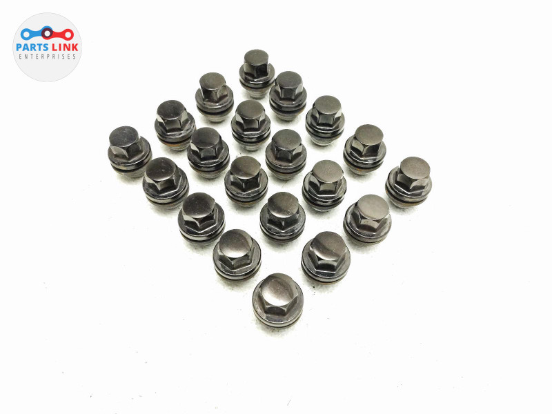 2006-22 RANGE ROVER L405 WHEEL RIM LUG NUT BOLT COVER SET BLACK L494 ...