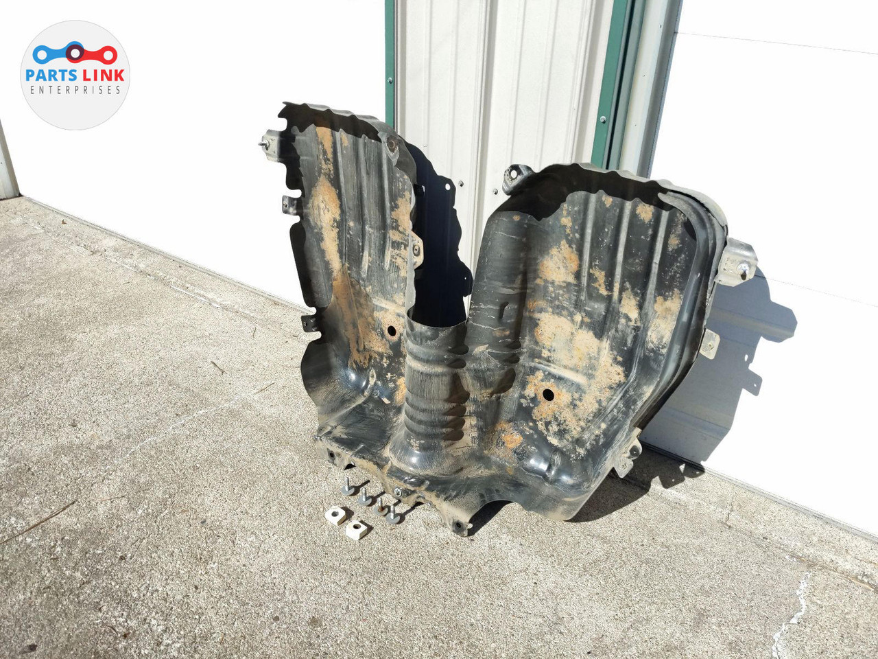 2013-22 RANGE ROVER L405 GAS FUEL TANK SKID PLATE SPLASH SHIELD METAL ...