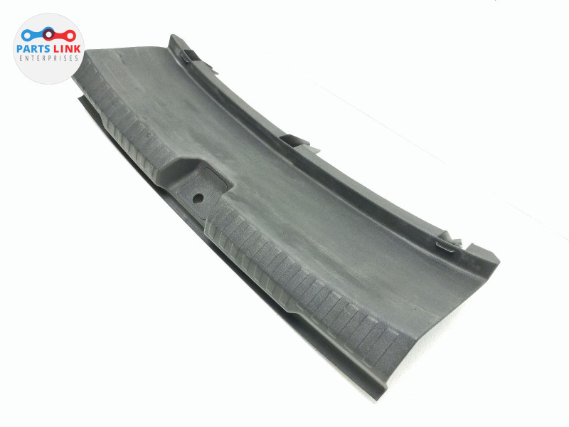 2022-23 AUDI RS3 REAR TRUNK SILL TRIM SCUFF LATCH COVER PANEL PLATE ...