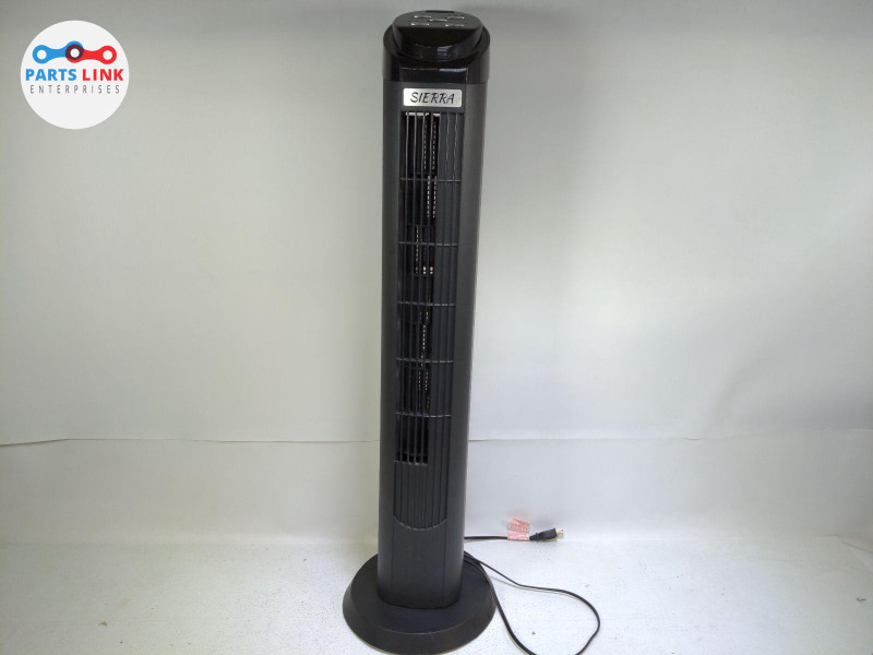 Sierra 40" Inch 4 Speed Tower Fan Oscillation Sleep Breeze Mode - Black