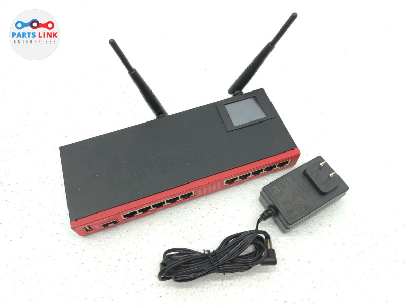 Mikrotik RB2011UiAS-2HnD-IN Router 1 SFP 10 PORT with power adapter