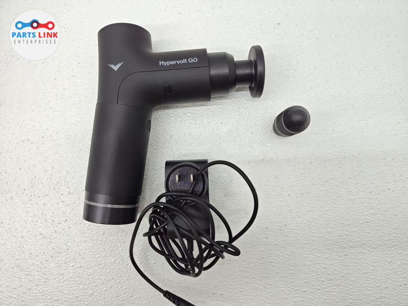 Hyperice Hypervolt GO Black Handheld Percussion Massager Massage Gun Set