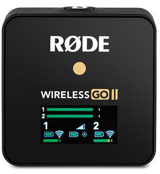 RØDE RODE Wireless GO II RX Recording Podcast Wireless Microphone ...