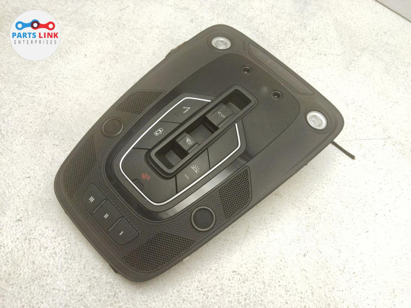 2018-19 AUDI RS5 FRONT DOMELIGHT OVERHEAD CONSOLE SUNROOF SOS SWITCH ...