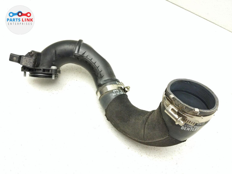2016-20 BENTLEY BENTAYGA RIGHT TURBO PIPE AIR INTAKE PRESSURE LOWER ...