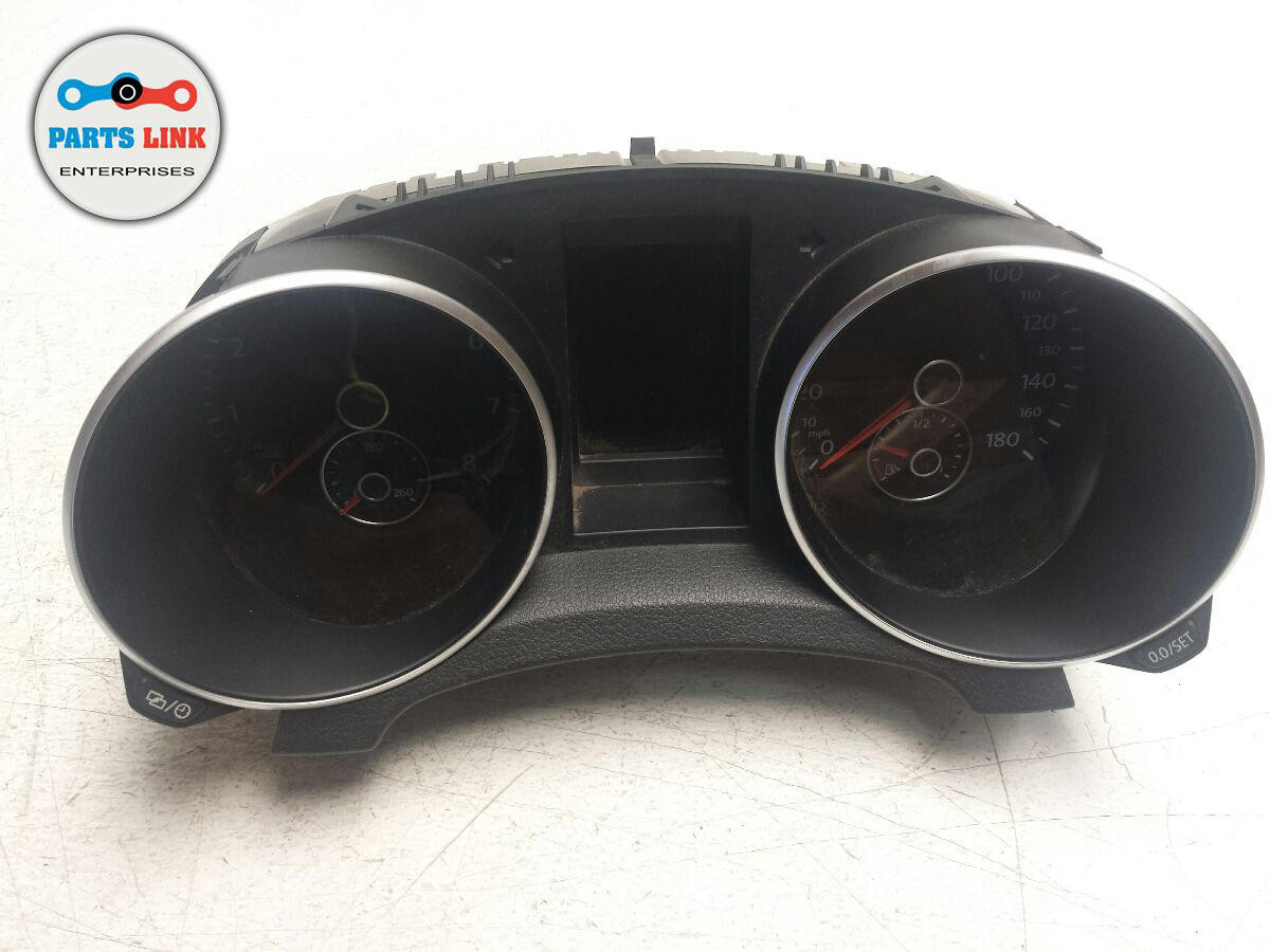 2013-2014 VOLKSWAGEN GOLF MK6 GTI HB SPEEDOMETER INSTRUMENT CLUSTER 53K ...