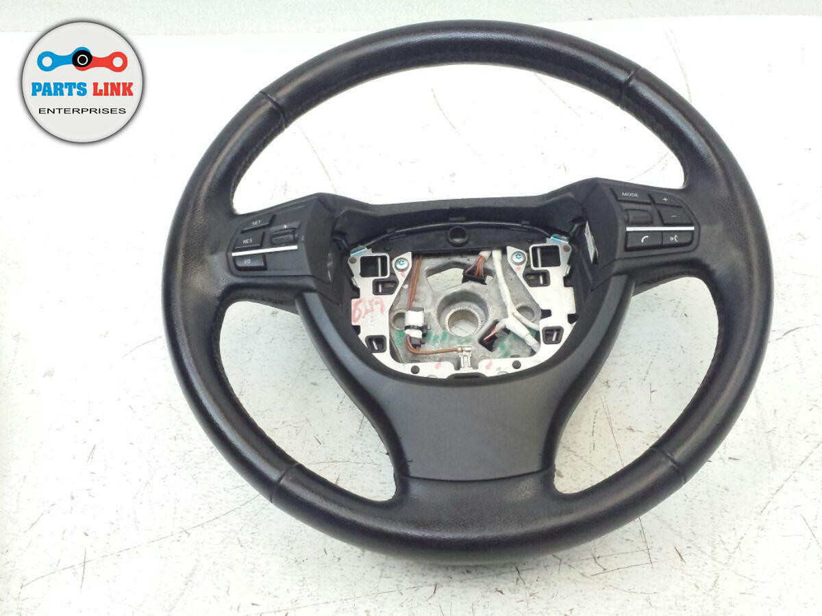 10-17 BMW 535I GT F07 STEERING WHEEL W/ CRUISE CONTROL PHONE SWITCHES W ...