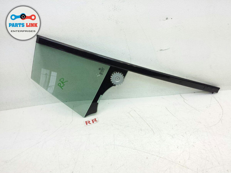 BMW 535I F07 3.0L RIGHT REAR PASSENGER SIDE DOOR FIXED GLASS WINDOW OEM ...