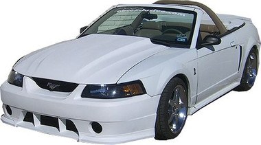 1999-2004 Mustang Cobra R style cowl hood 2.5" rise - Fiberglass ...