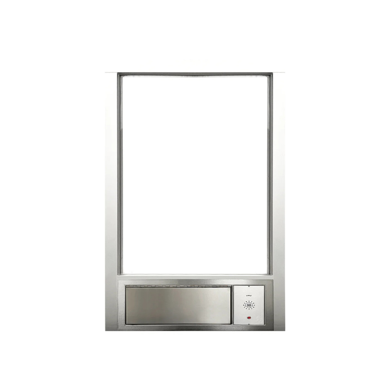 Transaction Window with Drawer and Side Speaker - www.OnlineRiver.com