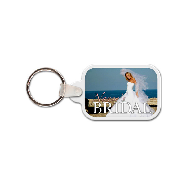 Small Rounded Rectangle Keychain - www.OnlineRiver.com