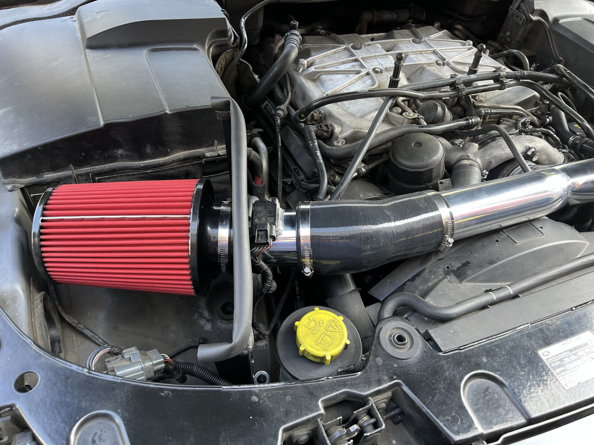 Range Rover Sport Supercharged 2010 2013 Full Performance Air Intake Kit