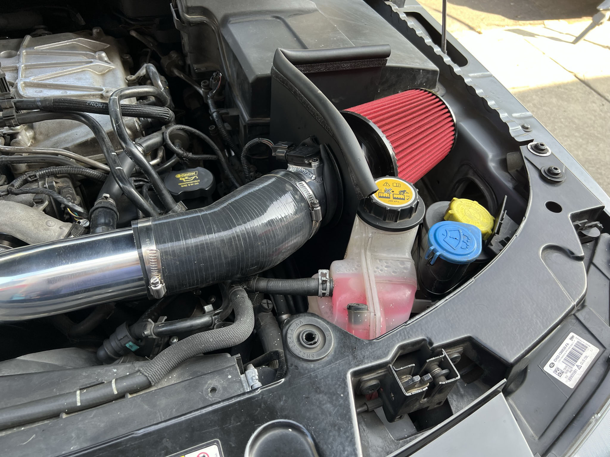 Range rover air intake store