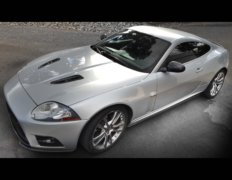 Jaguar XK and XKR Carbon Fiber Rocker Panel Splitter set