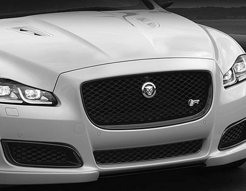 Jaguar XJ & XJR All Black Main Grille Replacement (2016-2018 Models ...