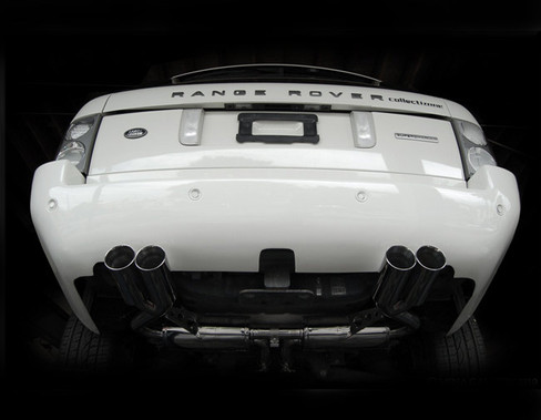 Range rover aftermarket exhaust store