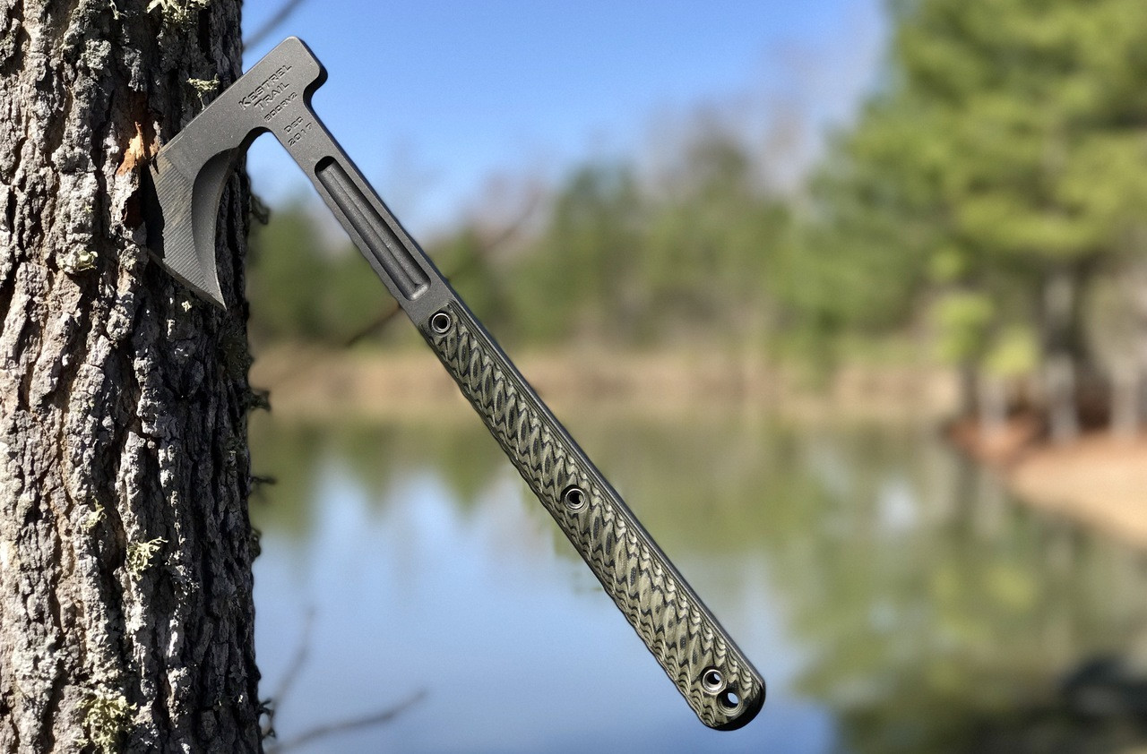RMJ Tactical Kestrel Trail Tomahawk For Reference | National Knives, LLC
