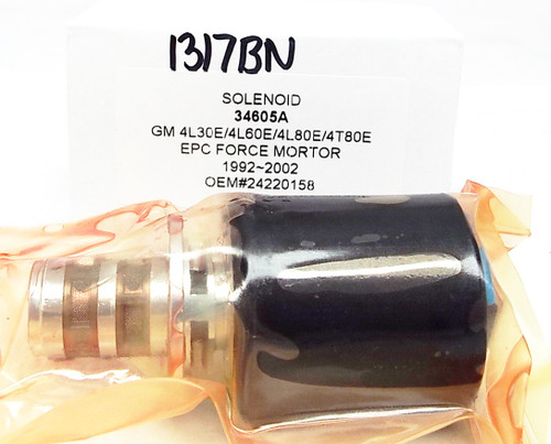 Electronic Pressure Control Solenoid, 4L60E (1993-2002) - GM ...