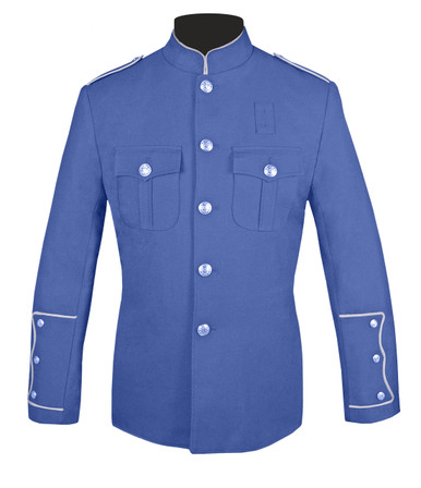 Lt Blue & Silver Police Honor Guard Jacket | J. Higgins, Ltd.