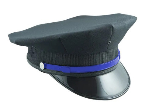 Black Police Cap | J. Higgins