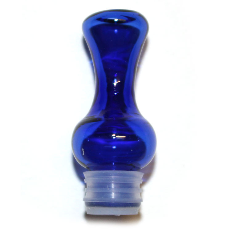 Ming Glass 510 Drip Tip Blue Vape It Now