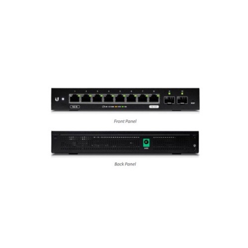 Ubiquiti Edgeswitch 10XP, 8 Port Gigabit Switch with PoE and SFP, ES-10XP