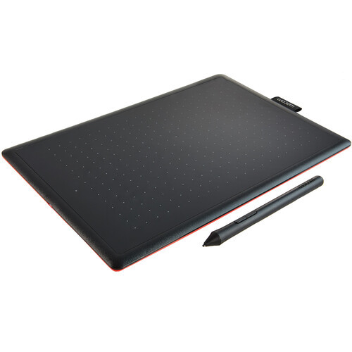 Wacom One by Wacom Creative Pen Tablet (Medium, Student Edition, Black ...