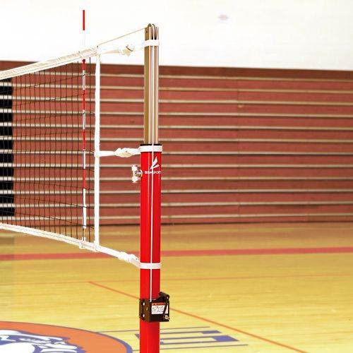 Titan Aluminum Volleyball System with Judges Stand