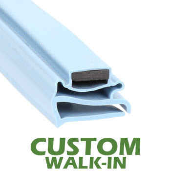 Profile 802 - Custom Walk-in Door Gasket - Green Gaskets | Cooler ...