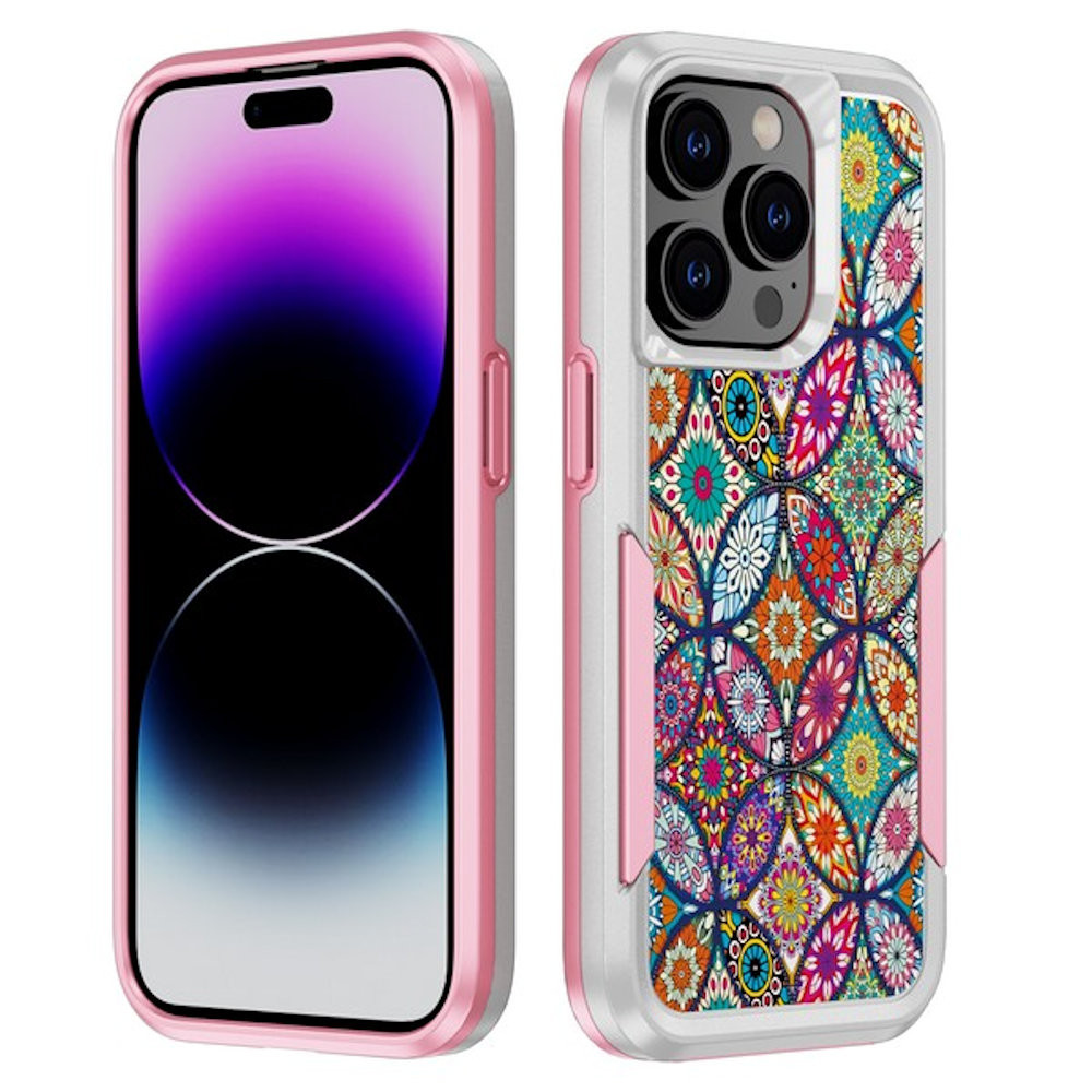 TUFF Hybrid Armor Case for iPhone 14 Pro Max - Mediterranean Tiles - HD ...