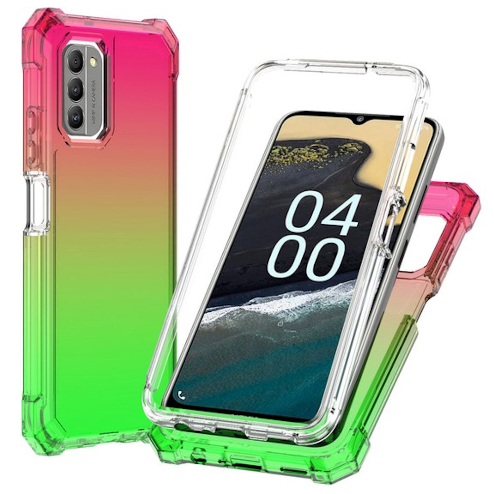 Military Grade Rugged Armor Case for Nokia G400 5G - Gradient Pink ...